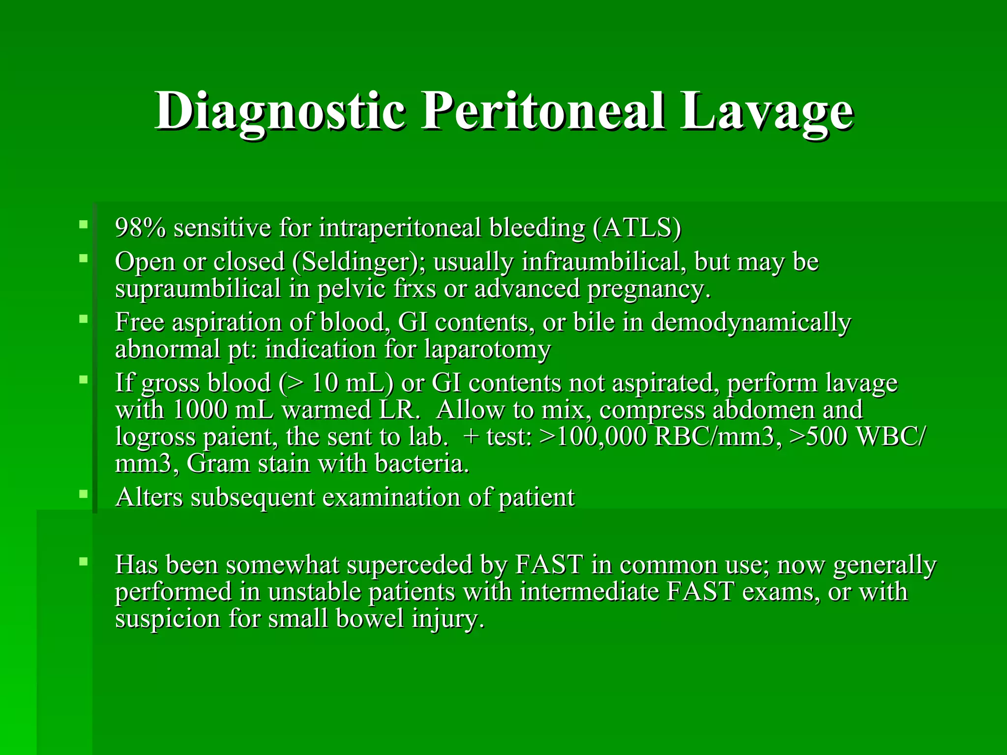 Abdominal trauma | PPT