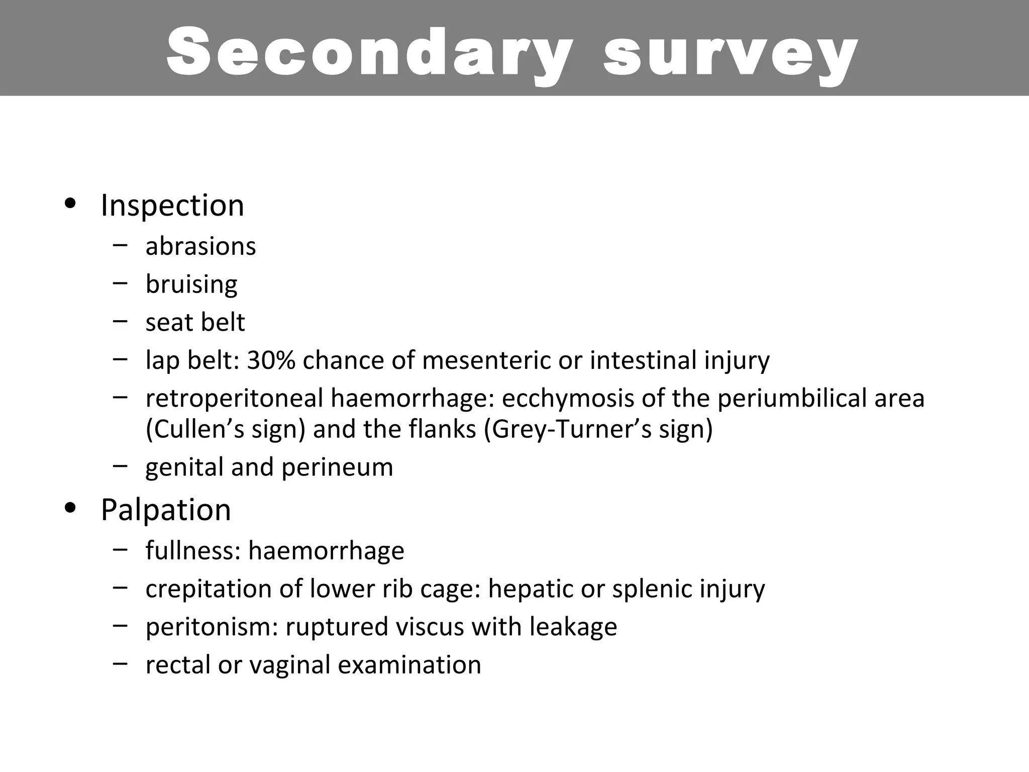 Abdominal trauma | PPT