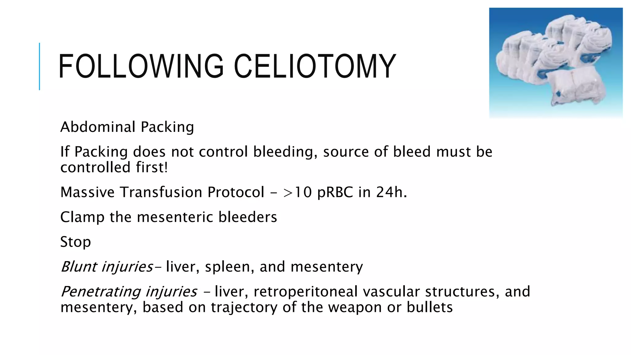 Abdominal trauma and Management | PPTX