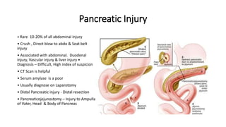 Abdominal trauma | PPTX