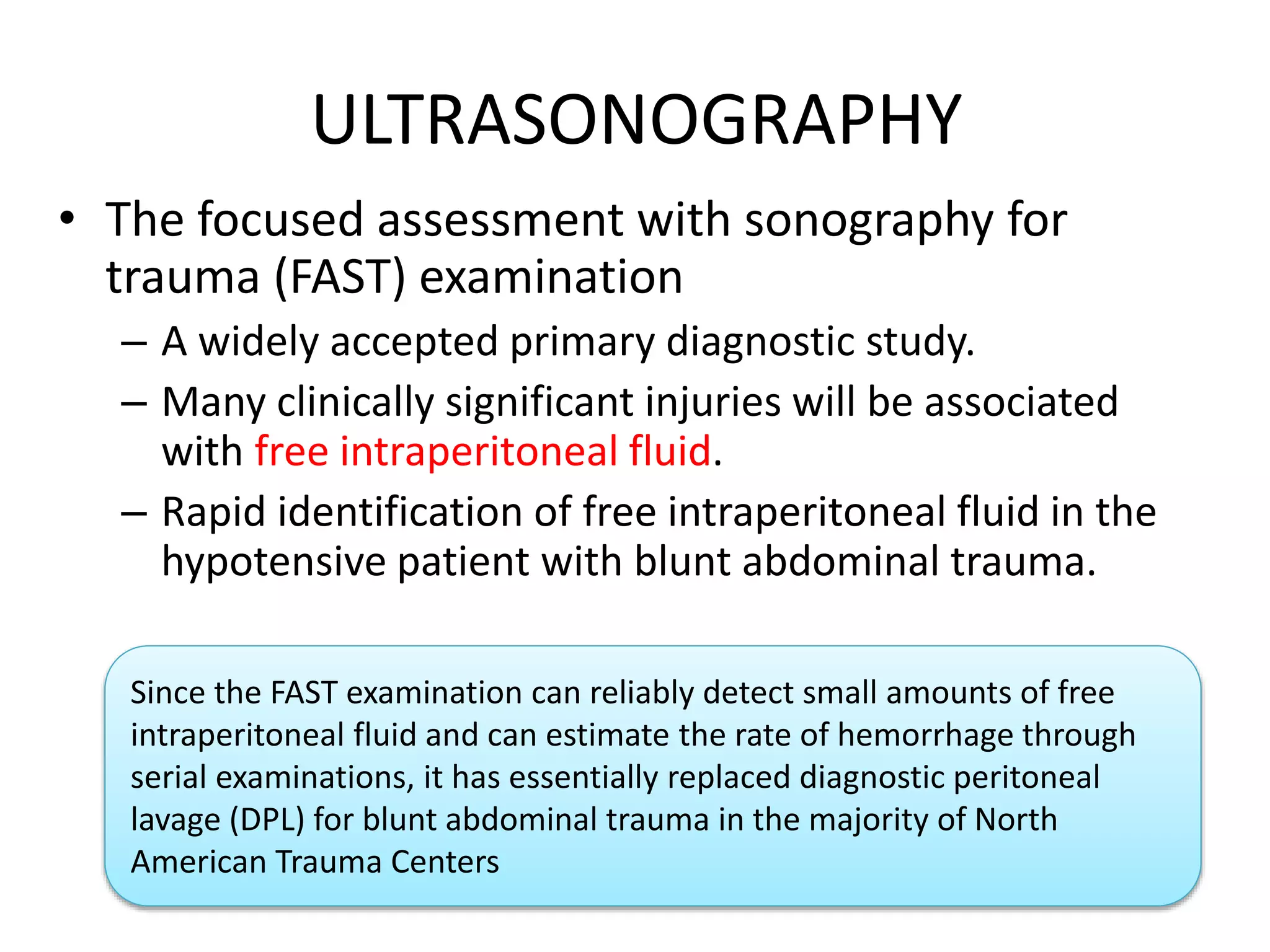 Abdominal trauma | PPTX