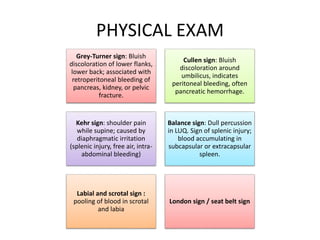 Abdominal trauma | PPTX