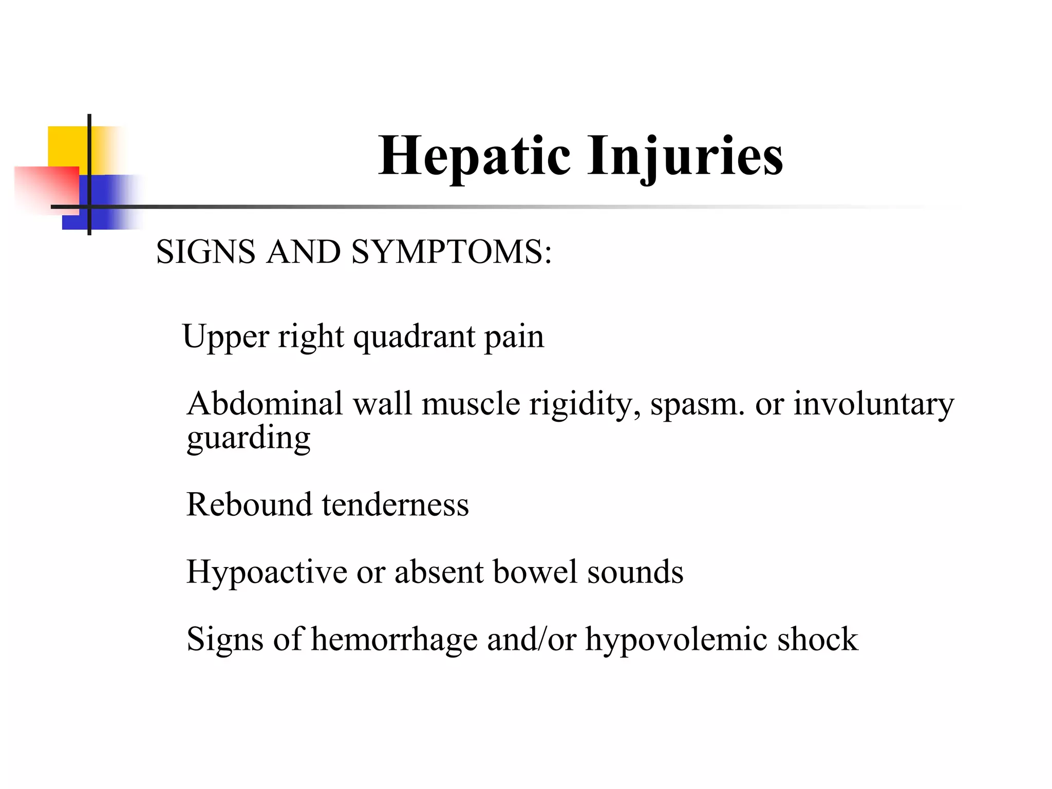 Abdominal Trauma.ppt | Death, Injury, or Military Conflict | Sensitive ...