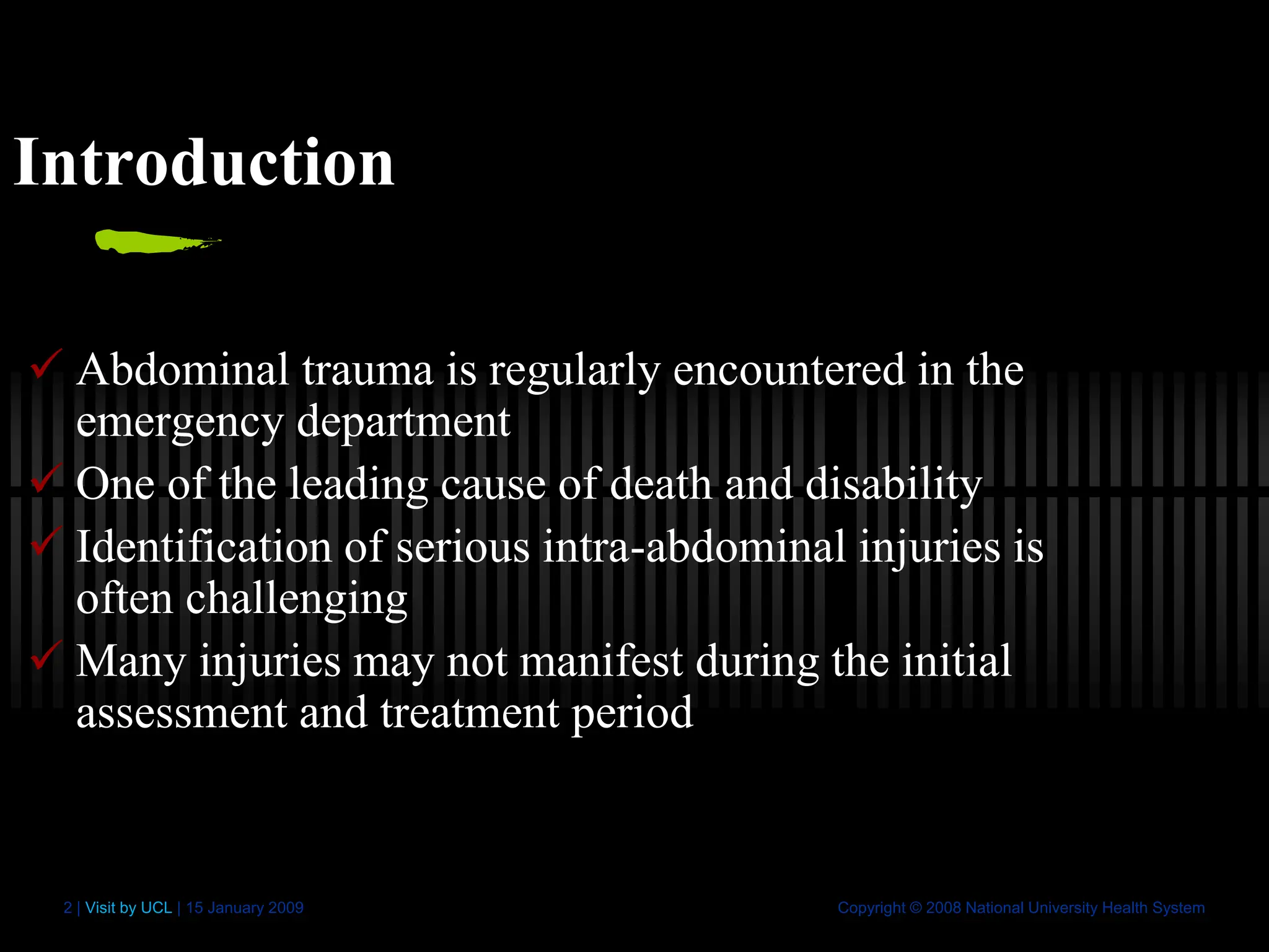 approach to a patient of Abdominal Trauma.pptx