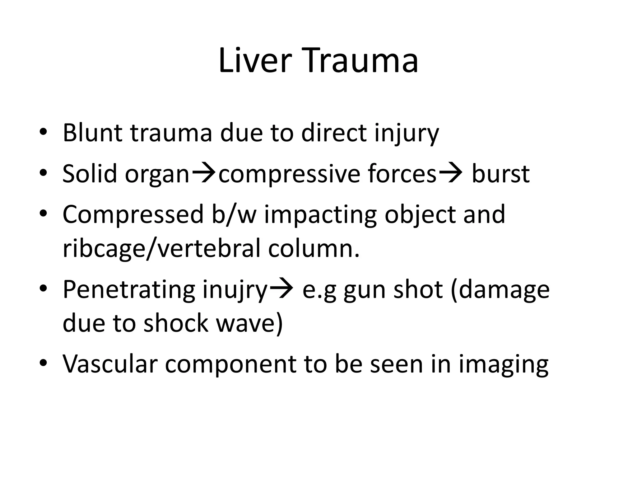 Abdominal trauma, management, liver trauma, splenic trauma, | PPTX