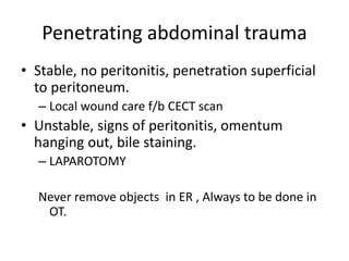 Abdominal trauma SURGERY CASE PRESENTATION .pptx