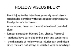 ABDOMINAL TRAUMA PPT Presentation .pptx