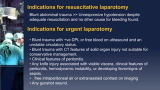 ABDOMINAL TRAUMA in pediatrics part one. | PPTX