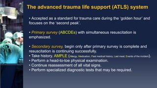 ABDOMINAL TRAUMA in pediatrics part one. | PPTX