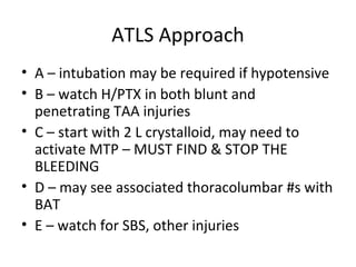Abdominal trauma (1) | PPT