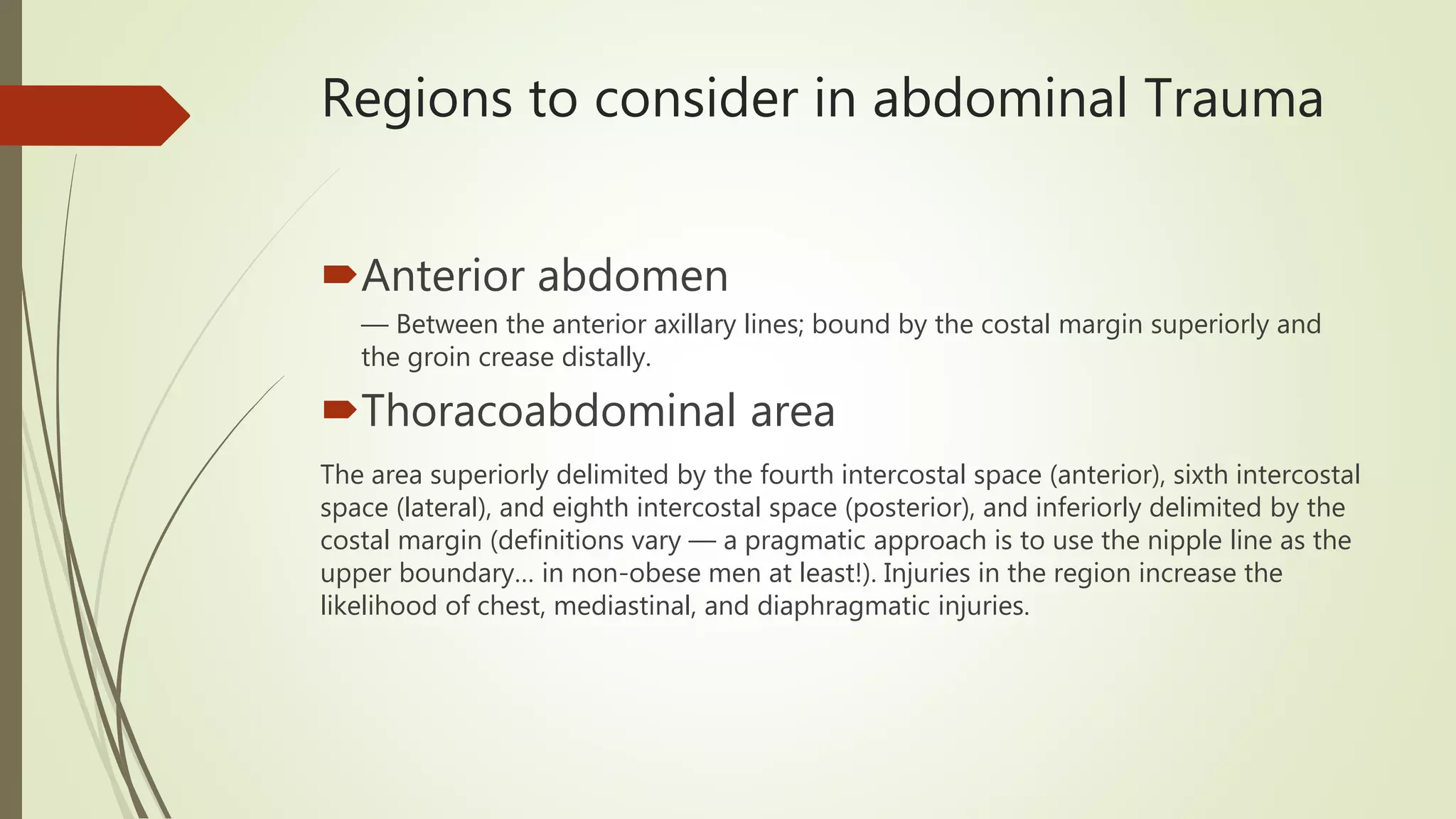 Abdominal trauma | PPTX