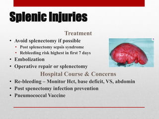 Abdominal Trauma for Nursing | PPTX