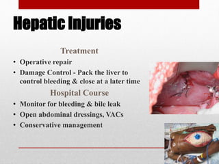Abdominal Trauma for Nursing | PPTX