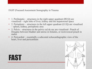 Abdominal Trauma for Nursing | PPTX