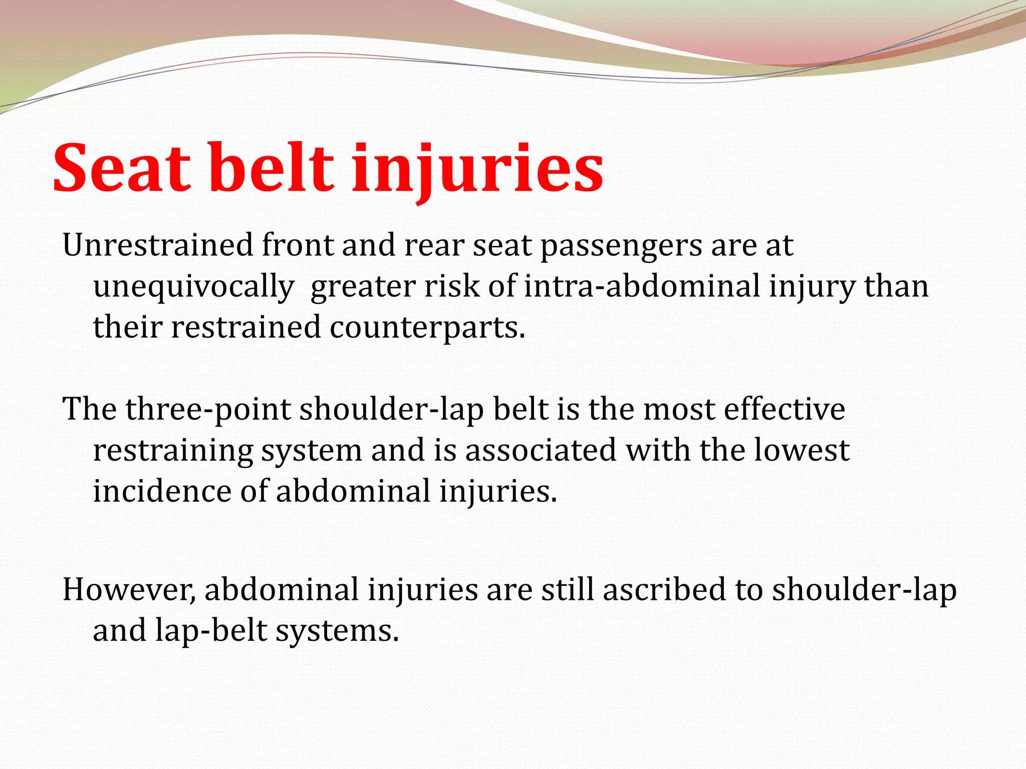 Abdominal trauma management | PPTX