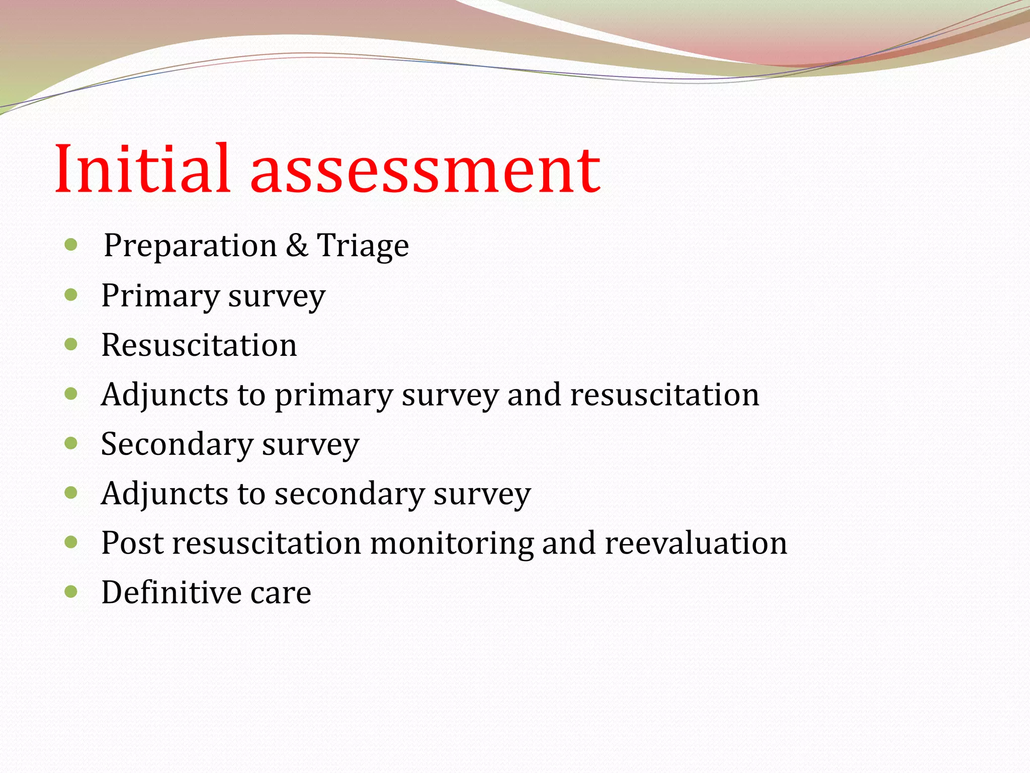 Abdominal trauma management | PPTX