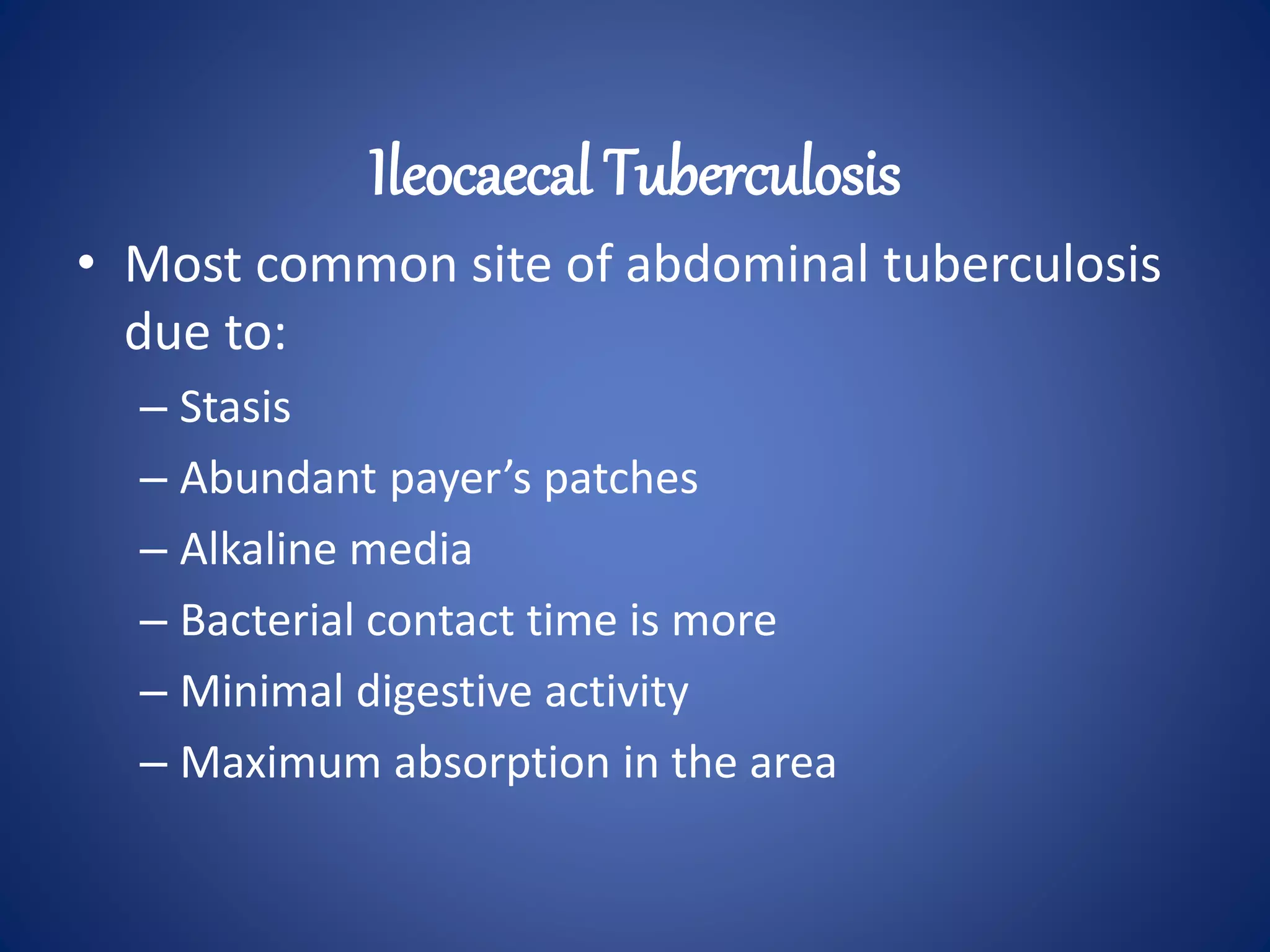 Abdominal tuberculosis dr syed obaid | PPT