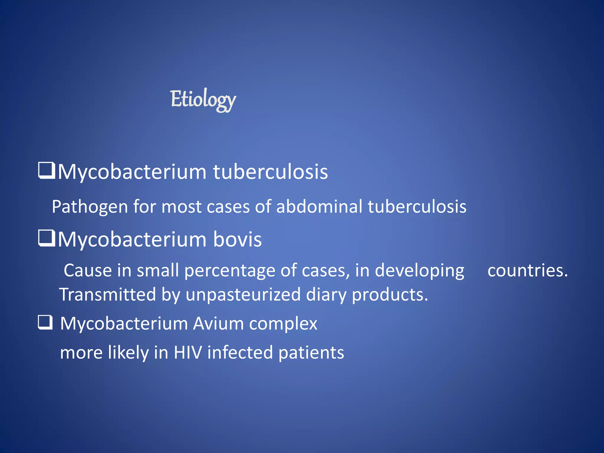 Abdominal tuberculosis dr syed obaid | PPT