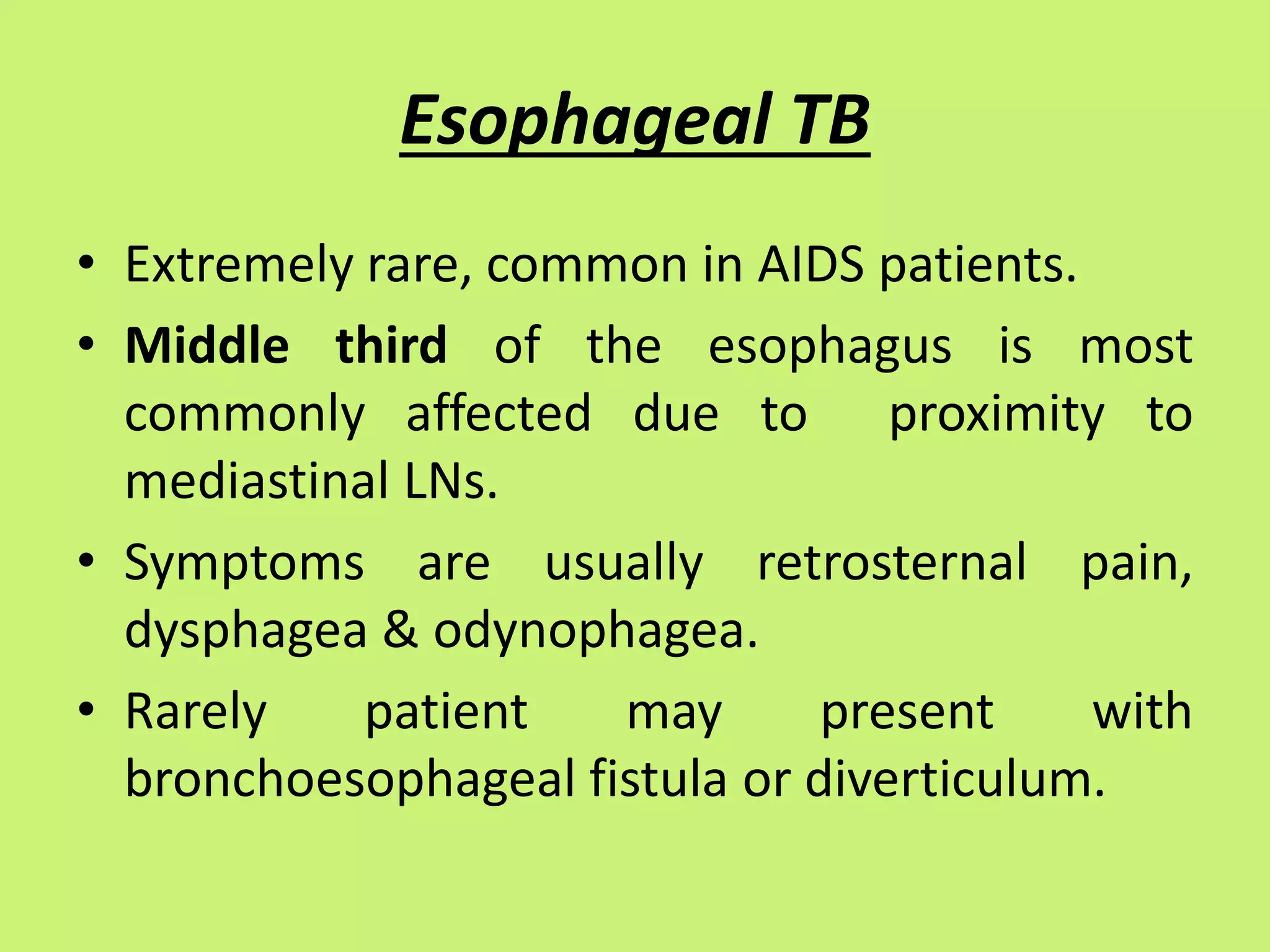 Abdominal tuberculosis | PPTX