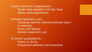 Abdominal tuberculosis | PPTX