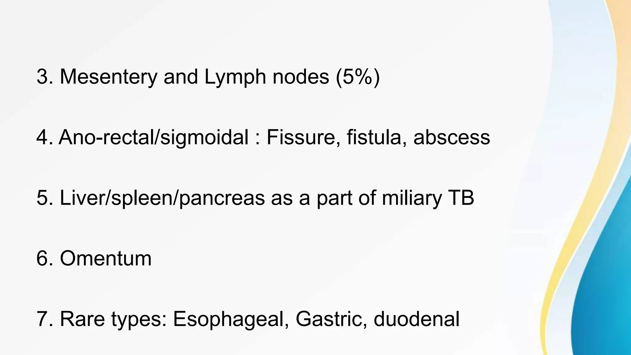 Abdominal Tuberculosis | PPTX