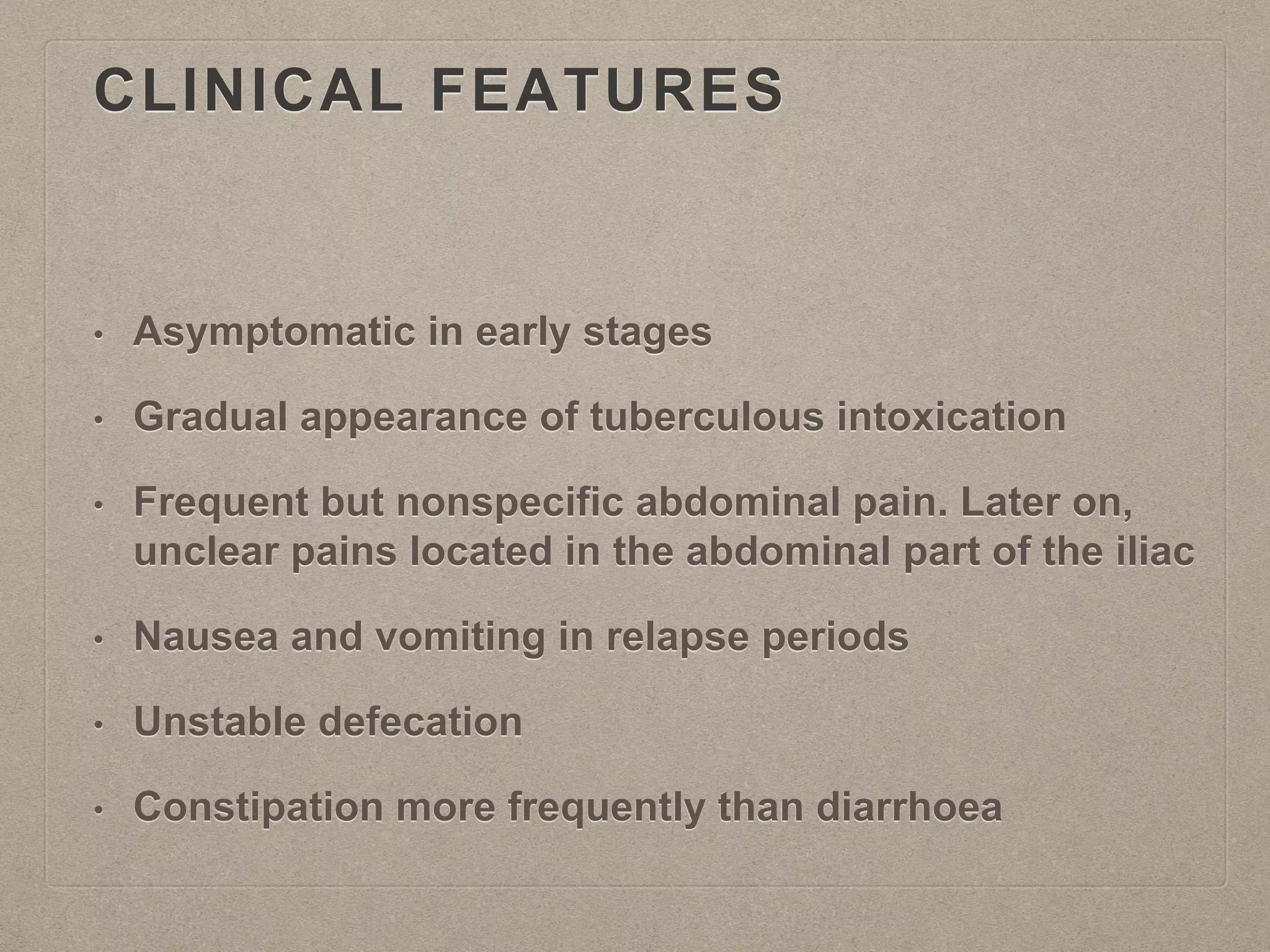 Abdominal Tuberculosis - Dr. Julius King Kwedhi | PPTX