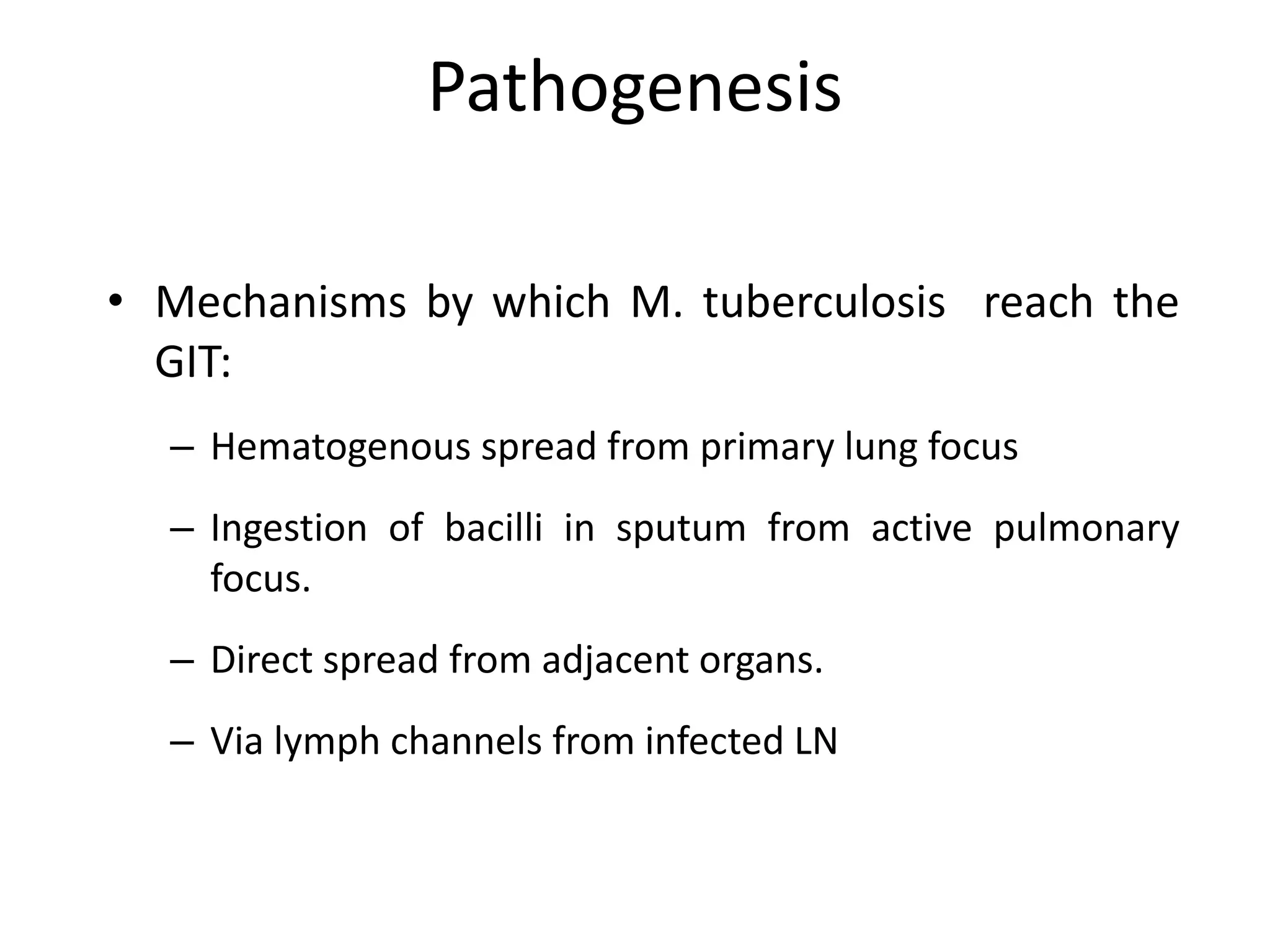 Abdominal tuberculosis gen. med | PPTX