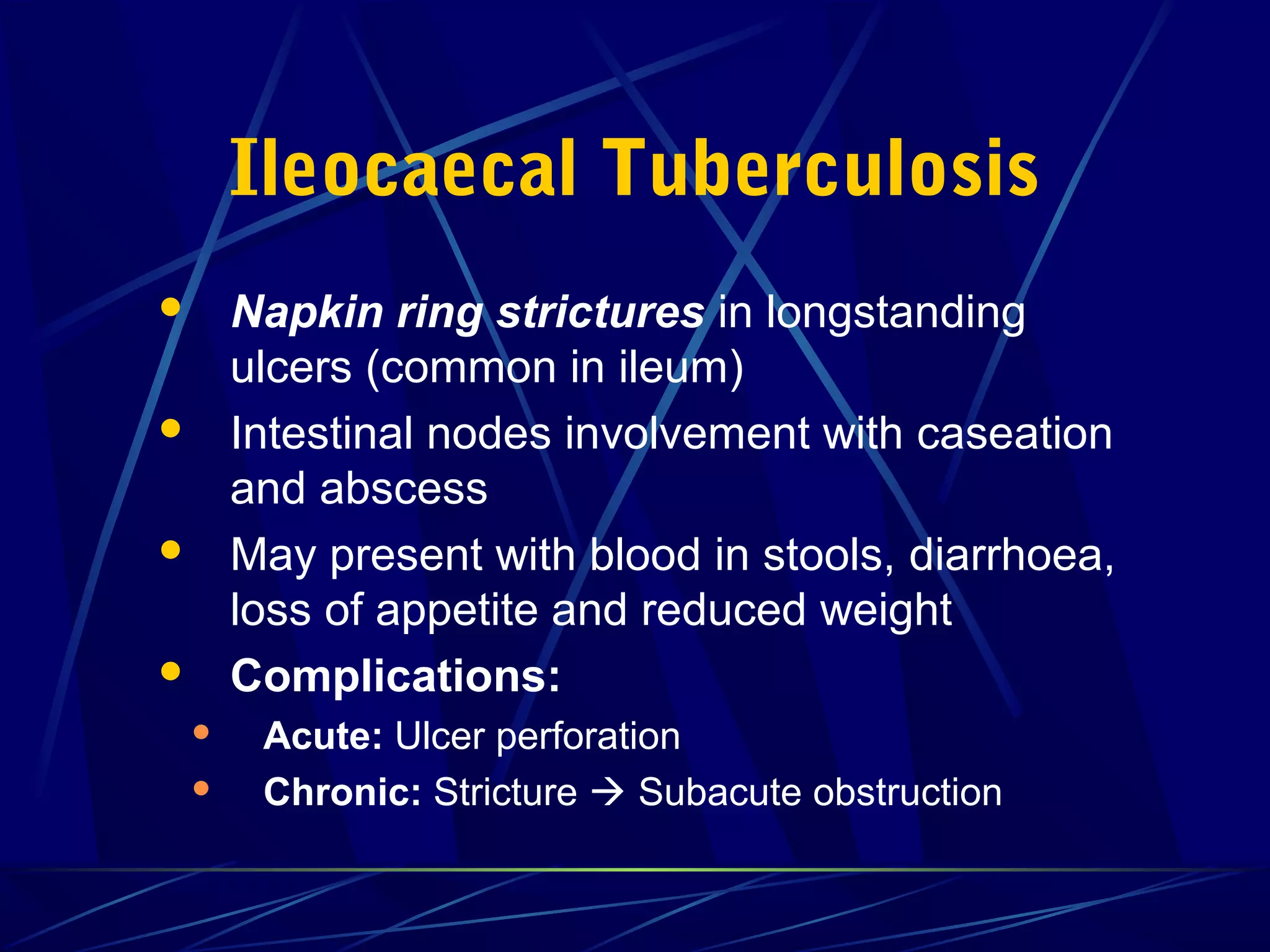 Abdominal tuberculosis by dr waseem ashraf skims | PPT