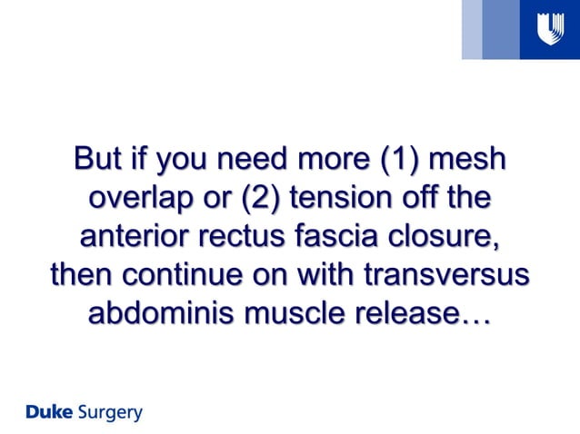Abdominal wall anatomy with respect to understanding component ...