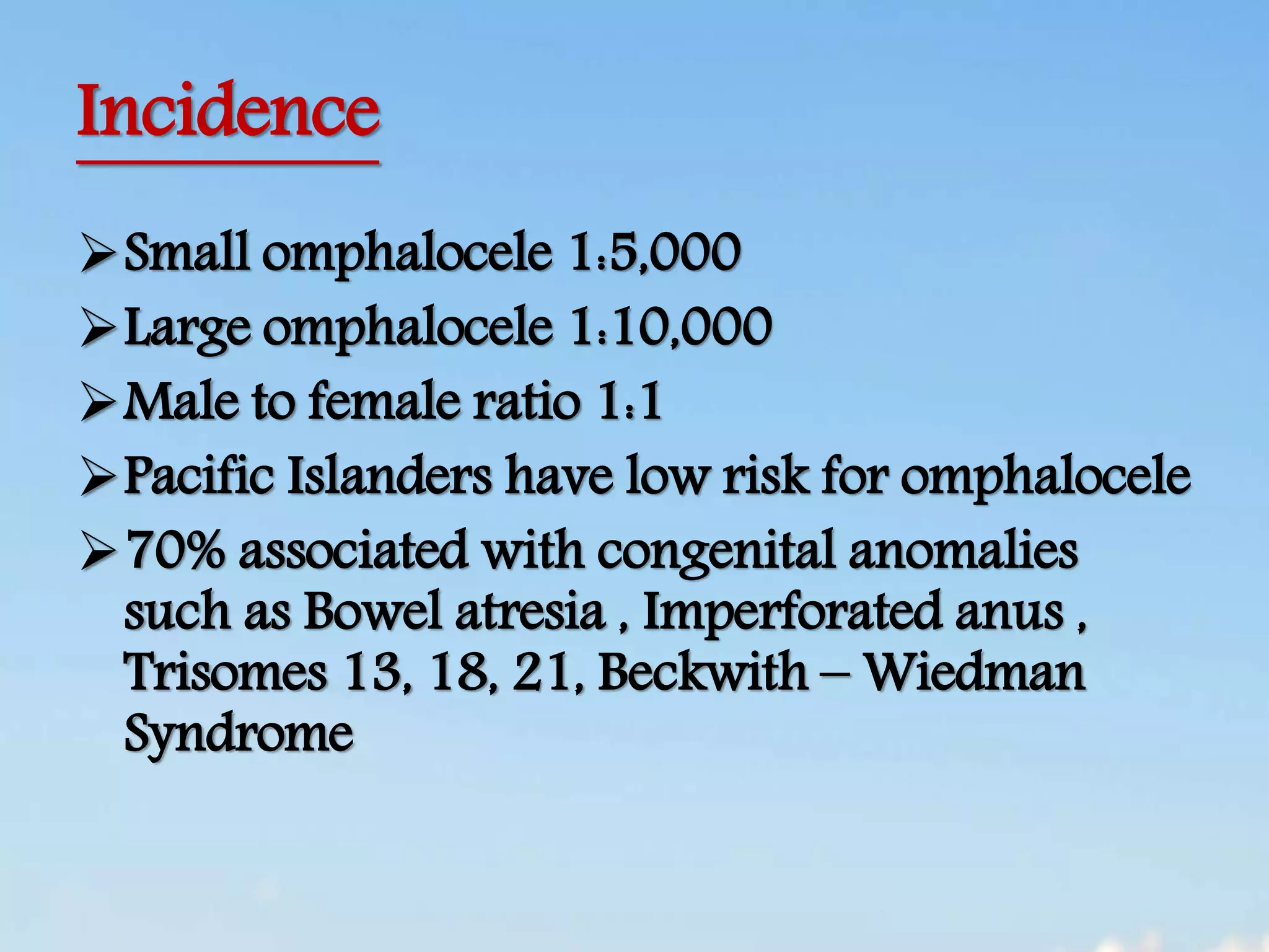 Abdominal wall defect | PPTX