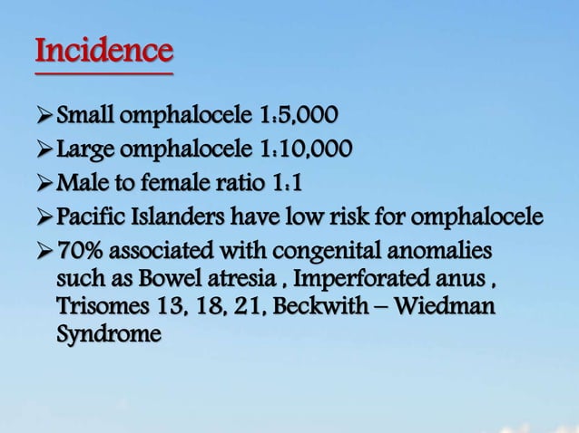 Abdominal wall defect | PPTX