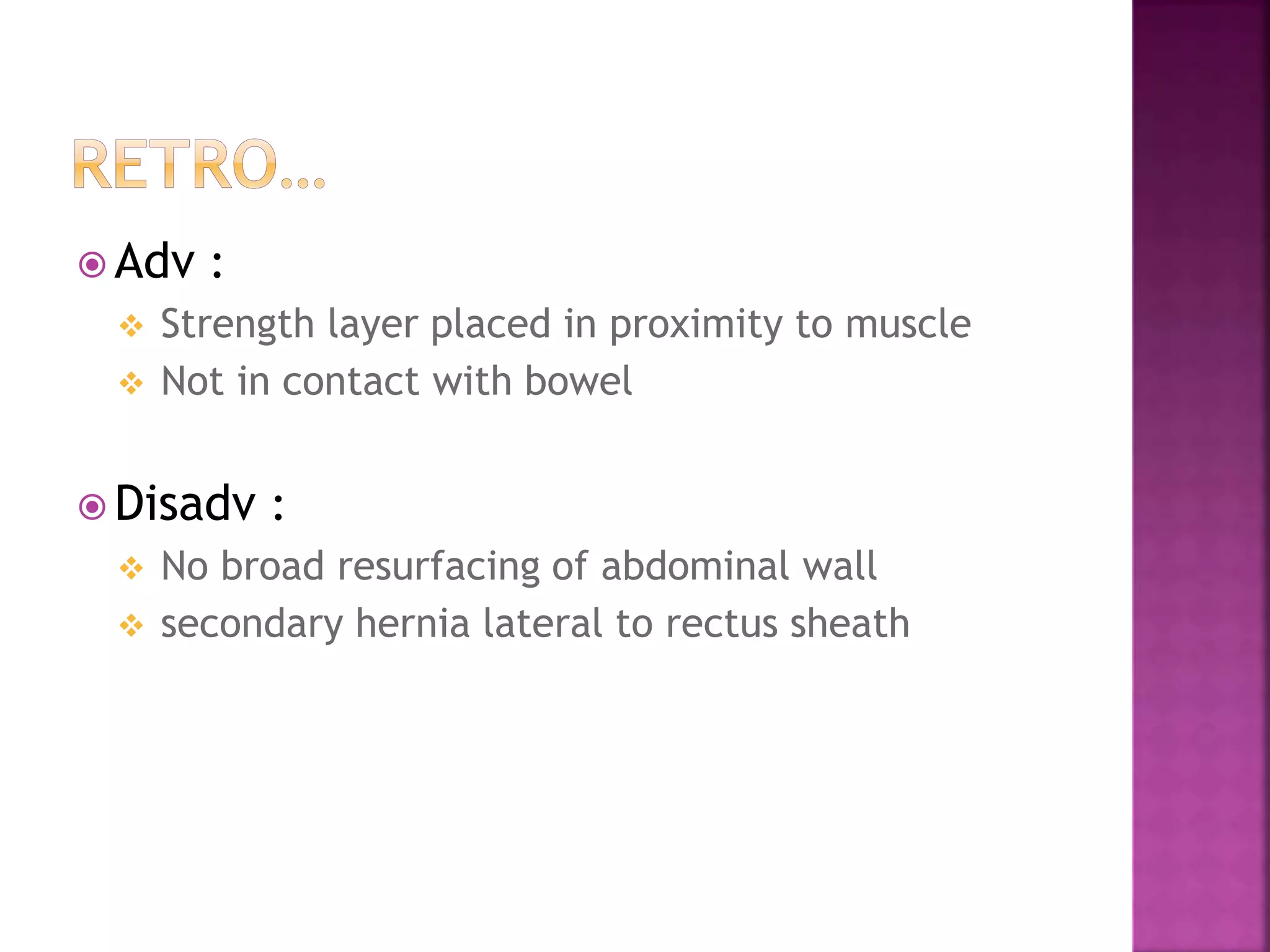 Abdominal wall defect reconstruction | PPTX