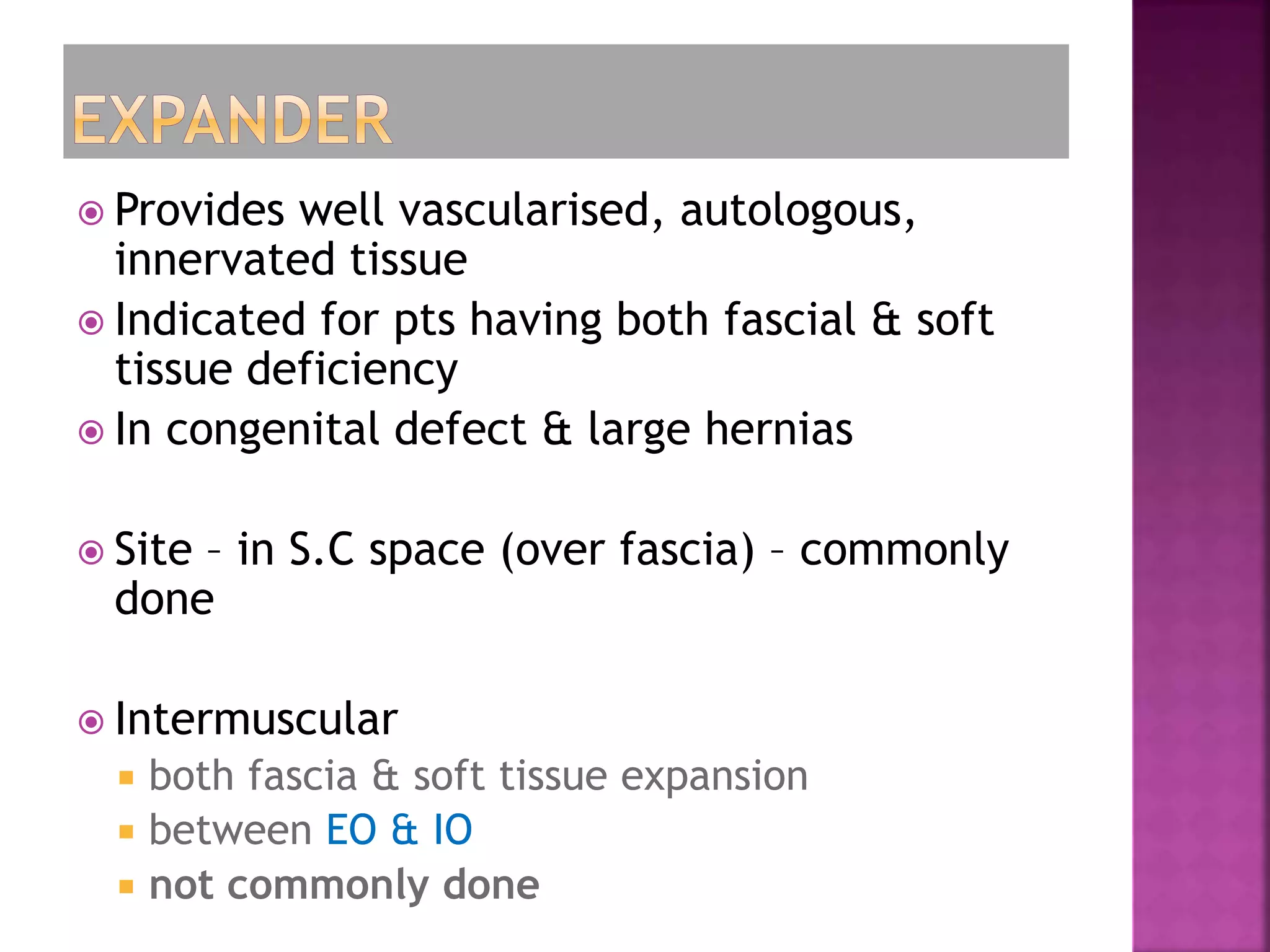Abdominal wall defect reconstruction | PPTX