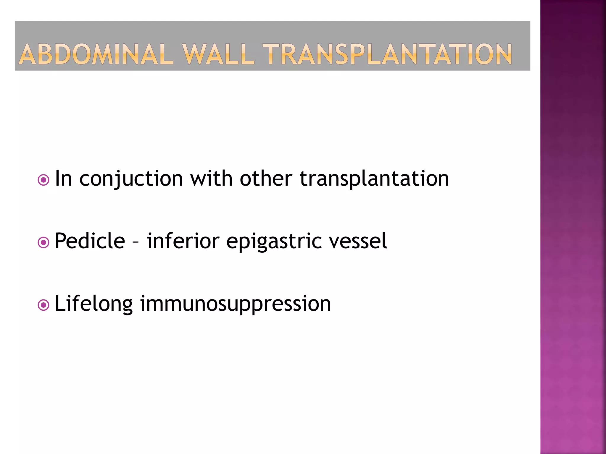 Abdominal wall defect reconstruction | PPTX