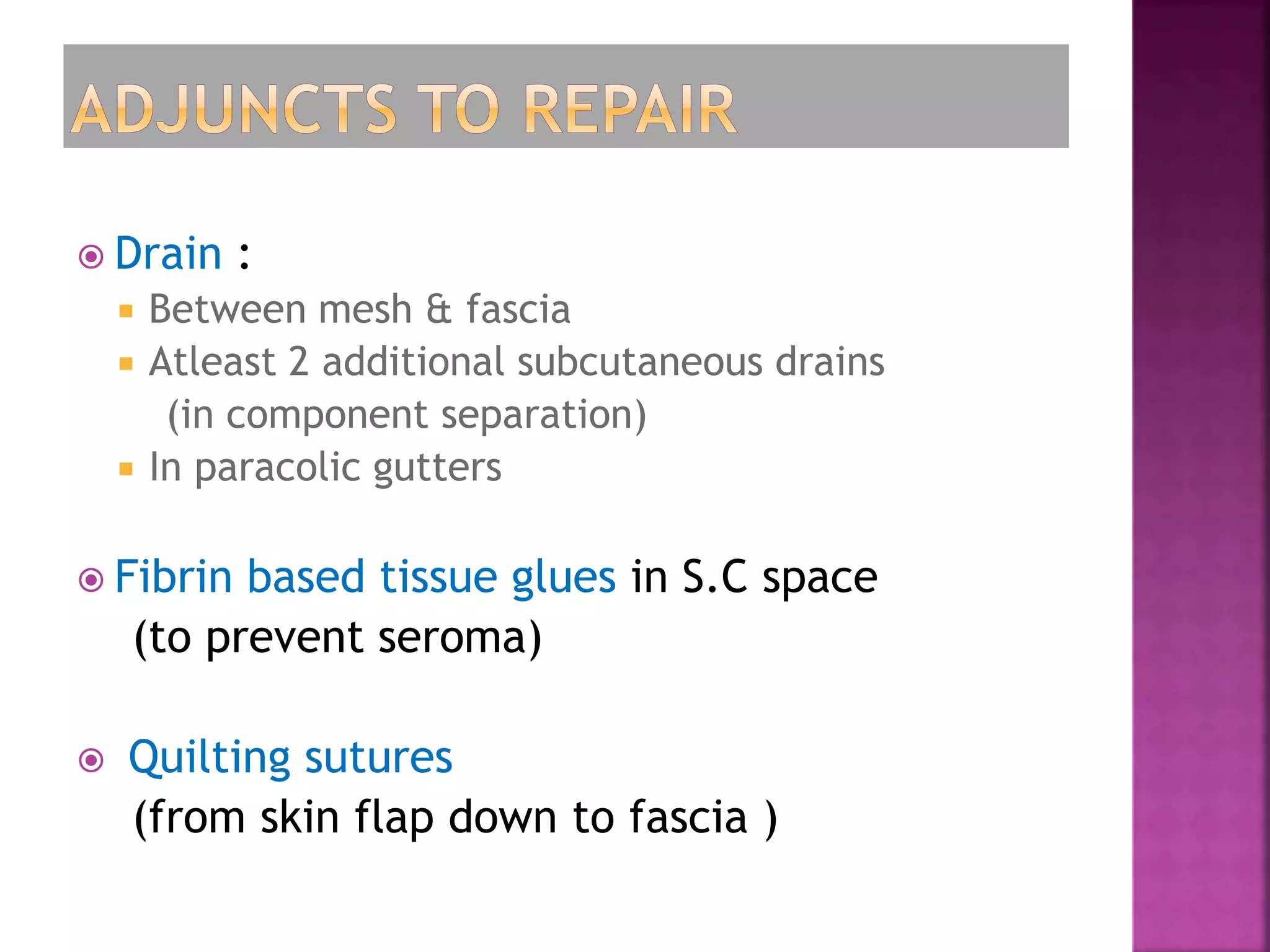 Abdominal wall defect reconstruction | PPTX