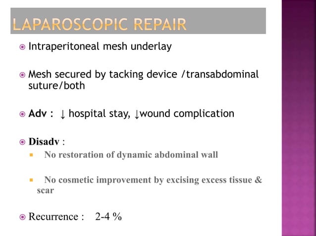 Abdominal wall defect reconstruction | PPTX