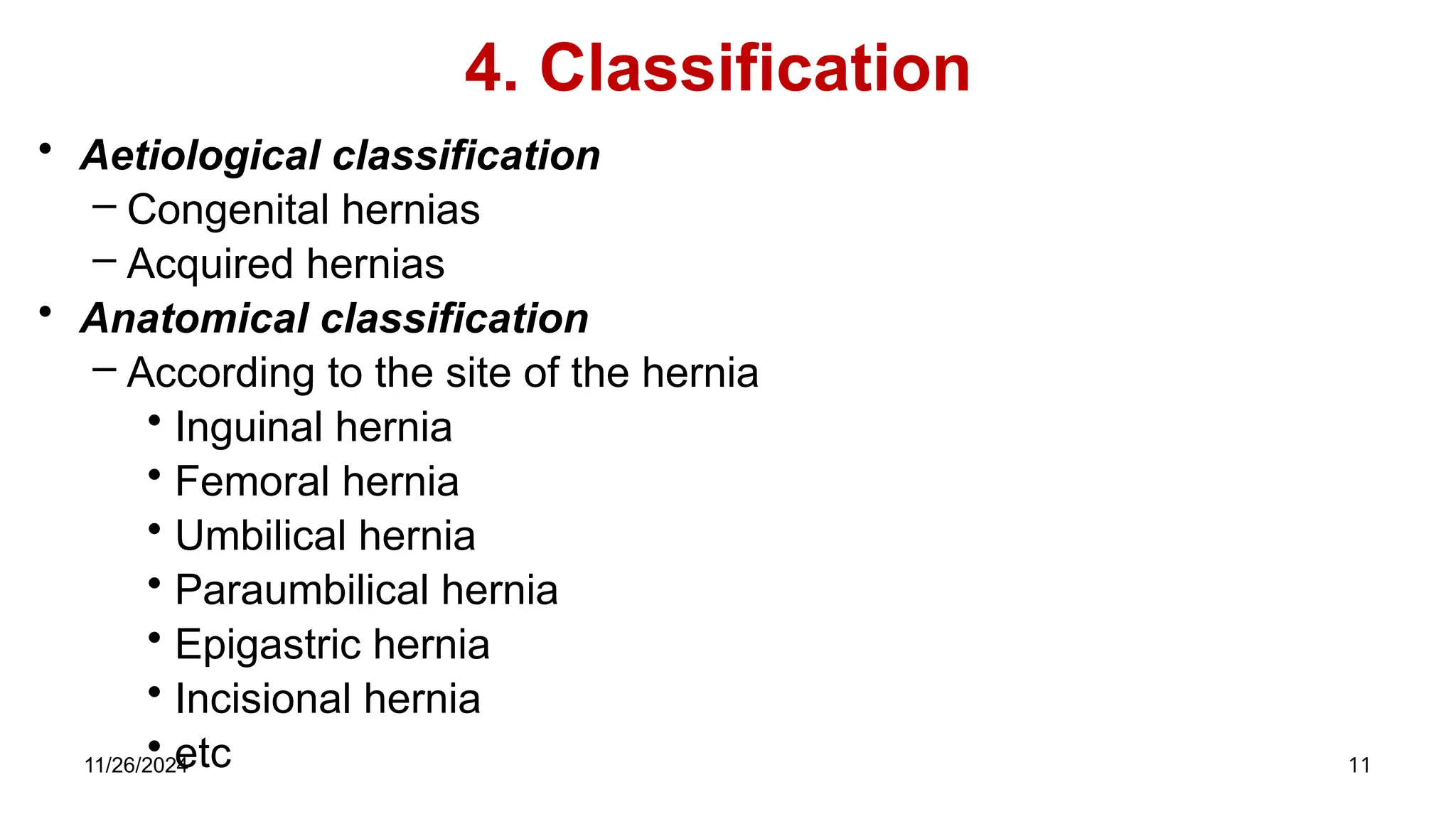 definitions, Anatomy , classifications and managements | PPT