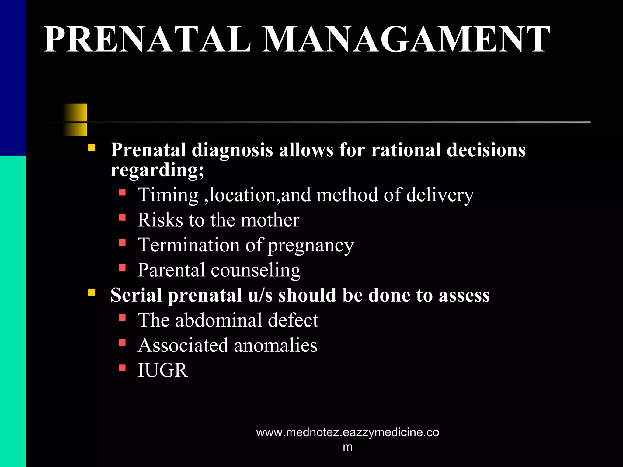 Abdominal wall defects pesantation | PPT