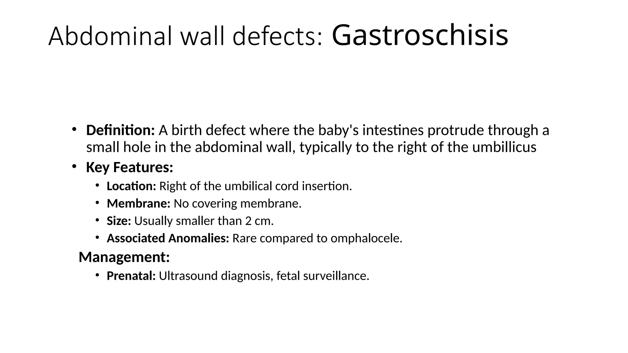 abdominal wall defects pp radiology pediatrics | PPTX