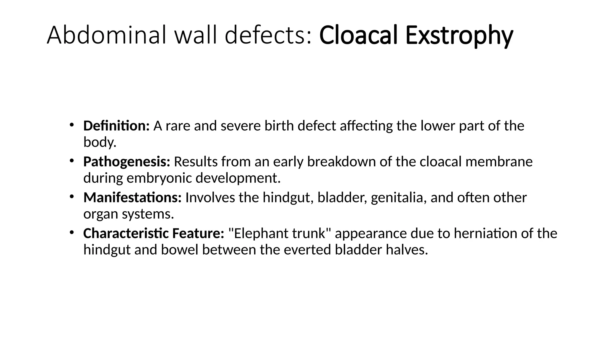 abdominal wall defects pp radiology pediatrics | PPTX