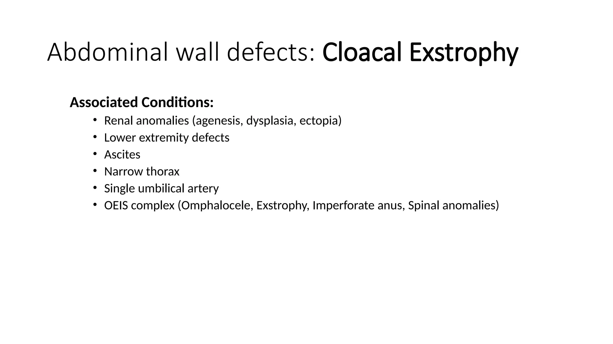abdominal wall defects pp radiology pediatrics | PPTX