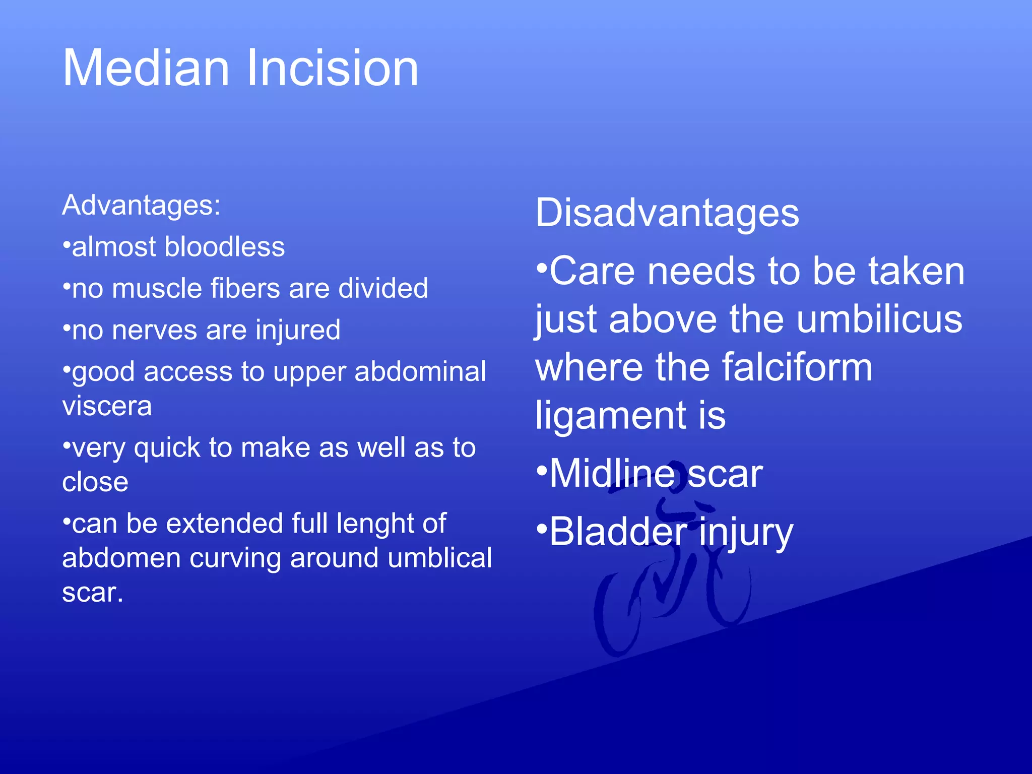Abdominal wall incision | PPT