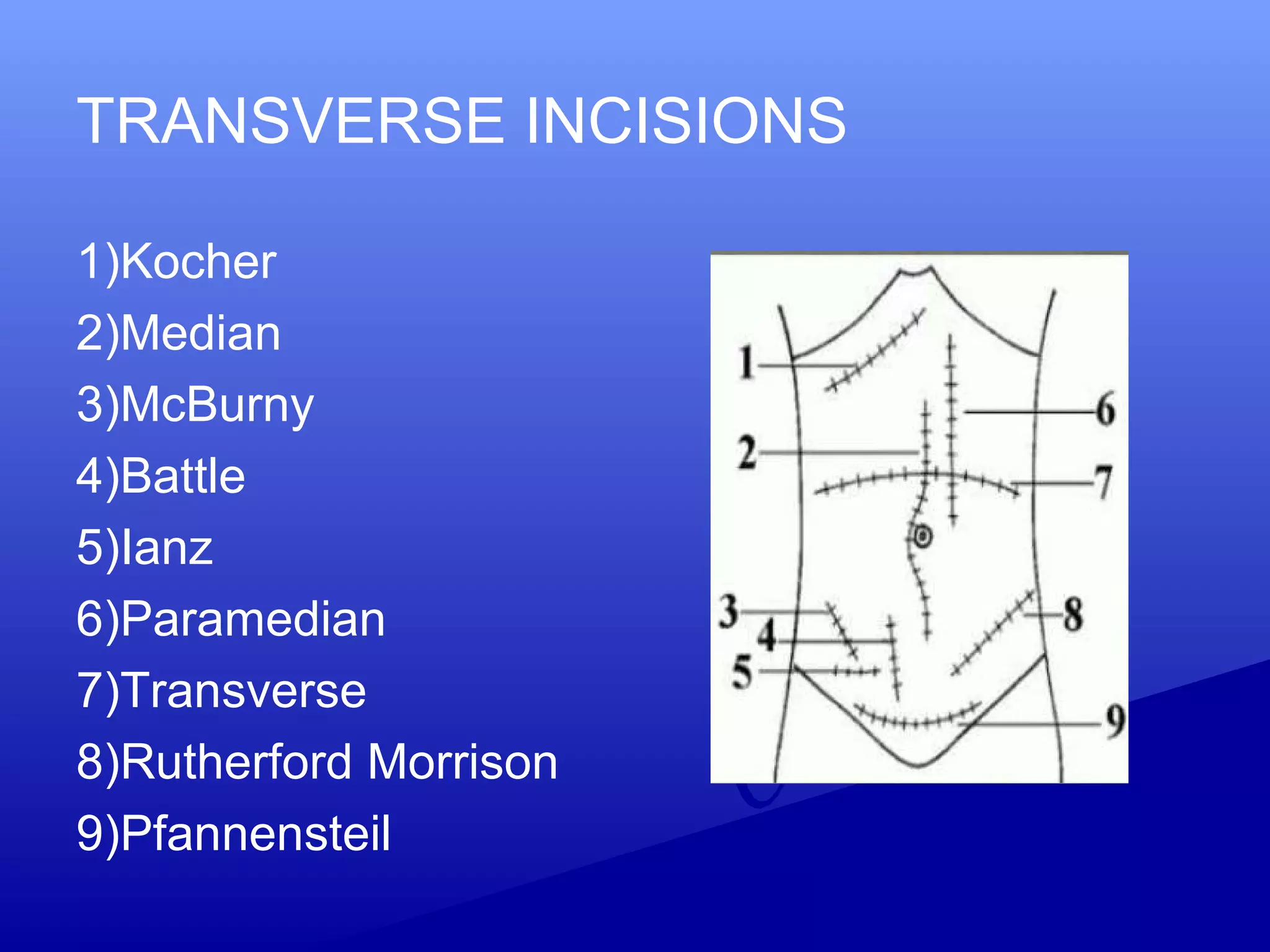 Abdominal wall incision | PPT