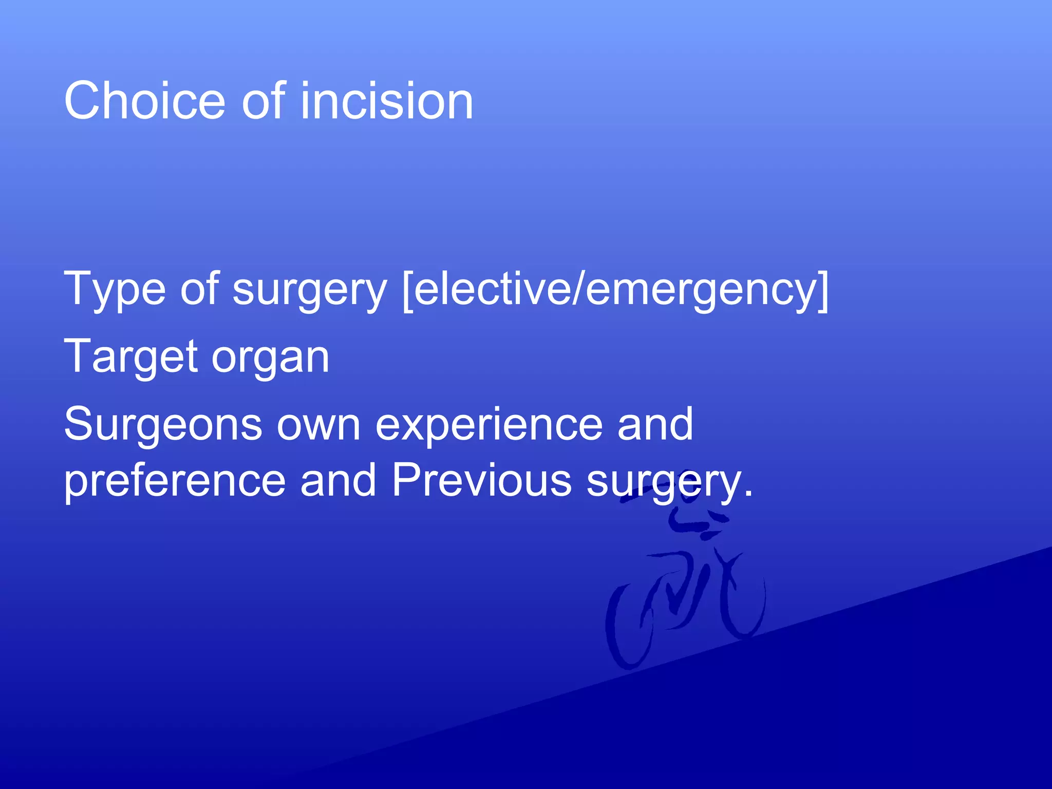 Abdominal wall incision | PPT