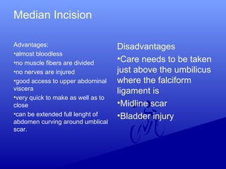 Abdominal wall incision | PPT