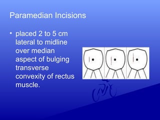 Abdominal wall incision | PPT
