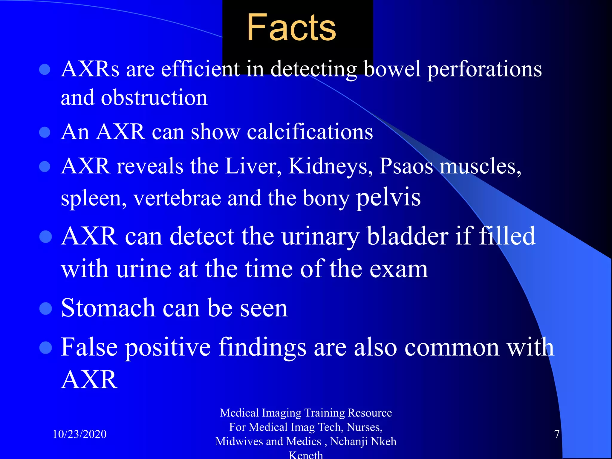 Abdominal x ray axr radiology training resource nchanji nkeh keneth | PDF