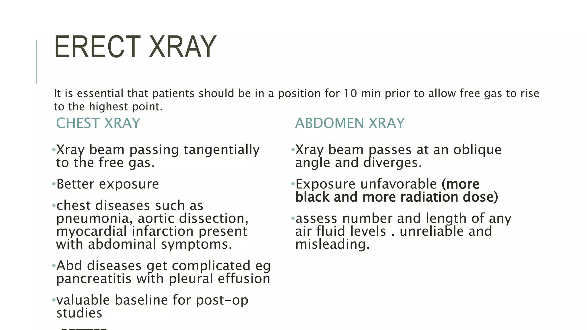 Abdominal xray - imaging and interpretation | PPTX