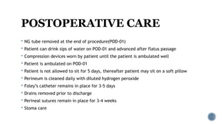 ABDOMINO-PERINEAL RESECTION-Dr Surgeeth.pptx