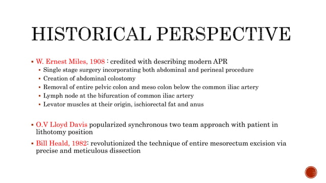 Abdominoperineal resection.pptx | Death, Injury, or Military Conflict ...